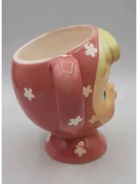 napco | Accents | Napco Miss Cutie Pie Pink Mug Tea Cup Vintage 95s ...